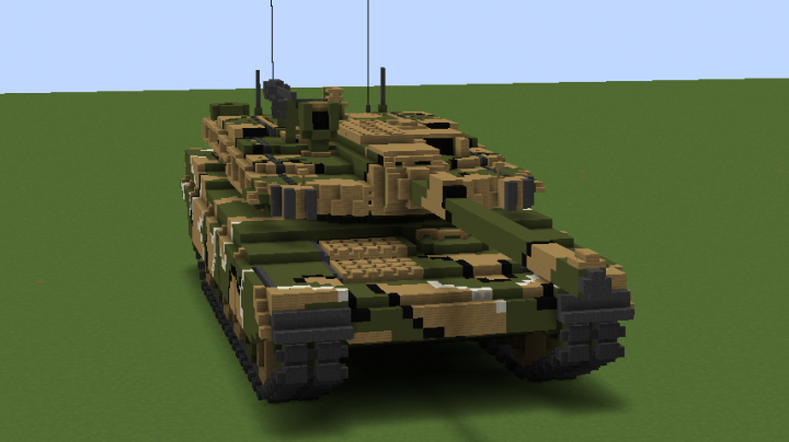 K2 BLACK PANTHER TANK Minecraft Map