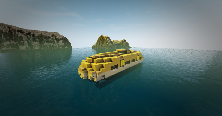 Modern Lifeboat Tender Minecraft Map