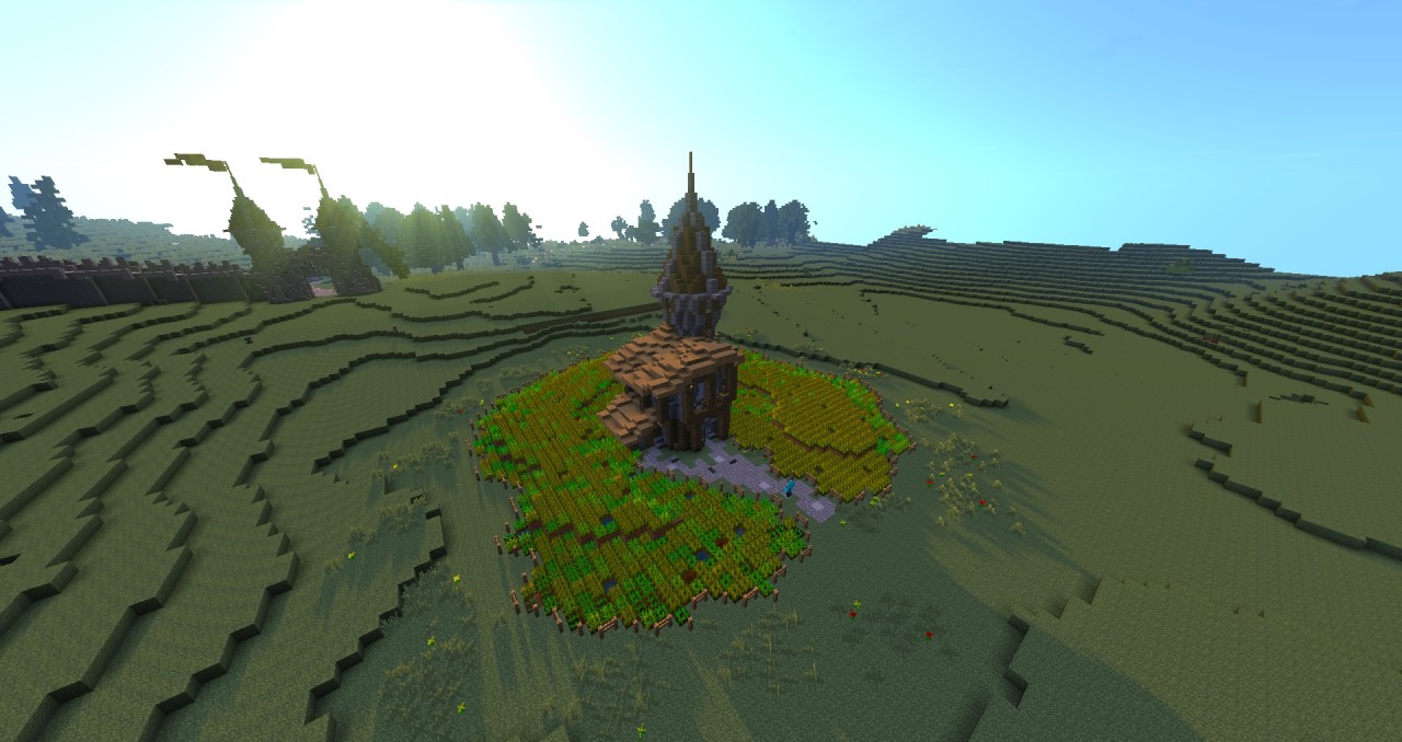 Medieval Farm Minecraft Map
