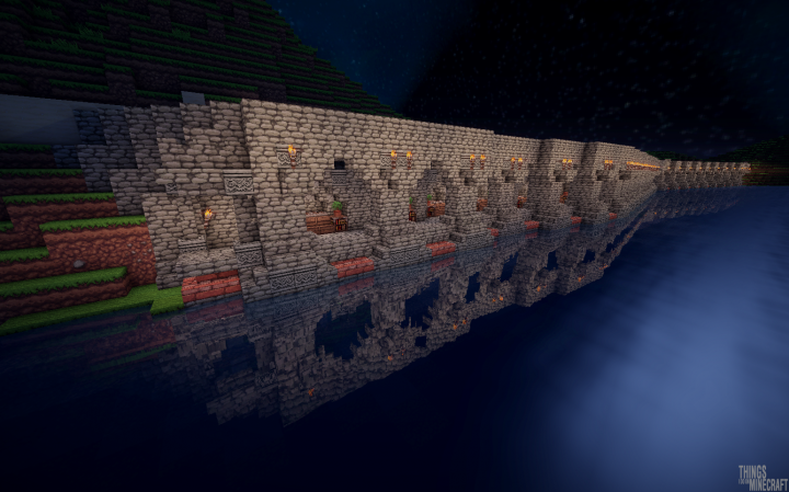 Sea Wall - Mountain Project #1 Minecraft Project