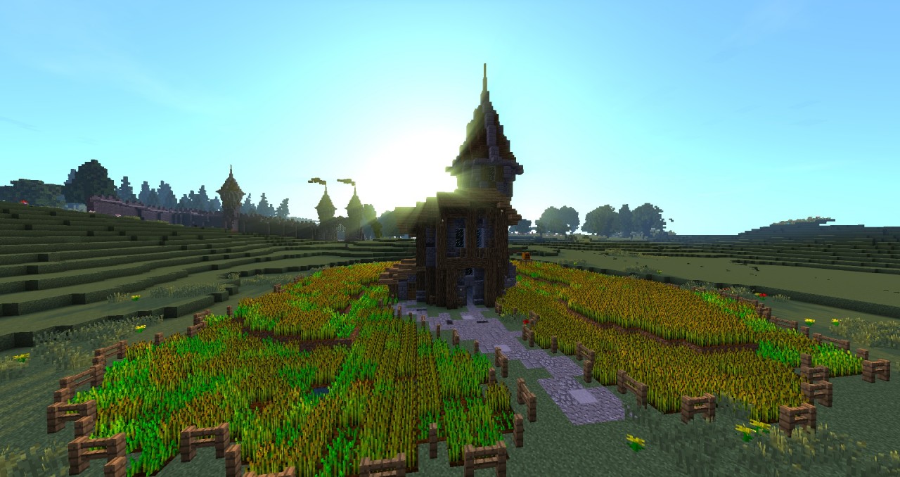 Medieval Farm Minecraft Map