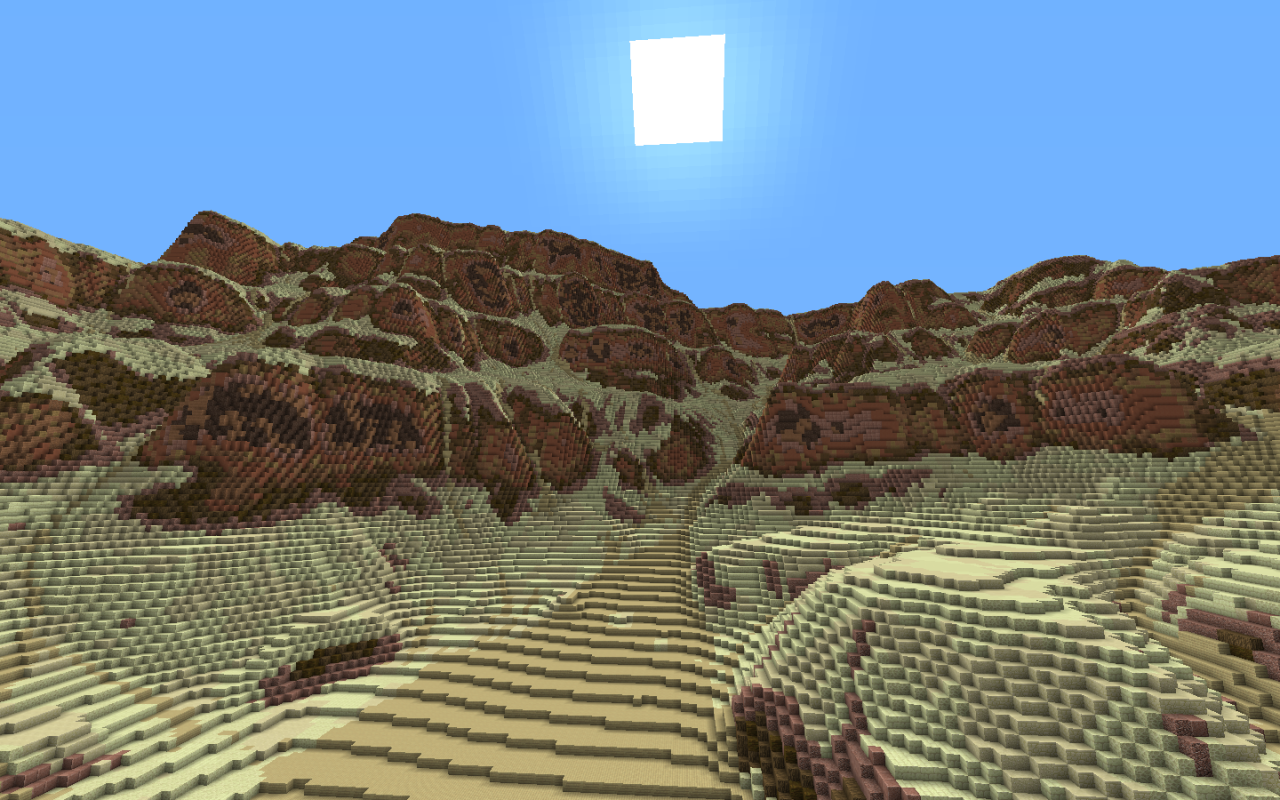 Scorched: [1000 x 1000] Minecraft Map