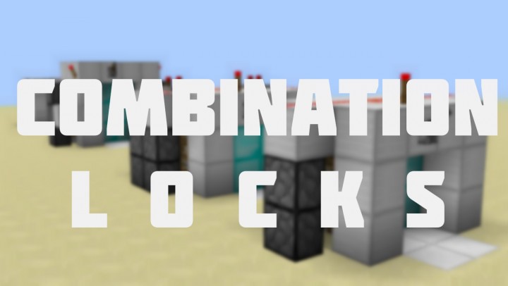 COMBINATION LOCKS - Minecraft Redstone