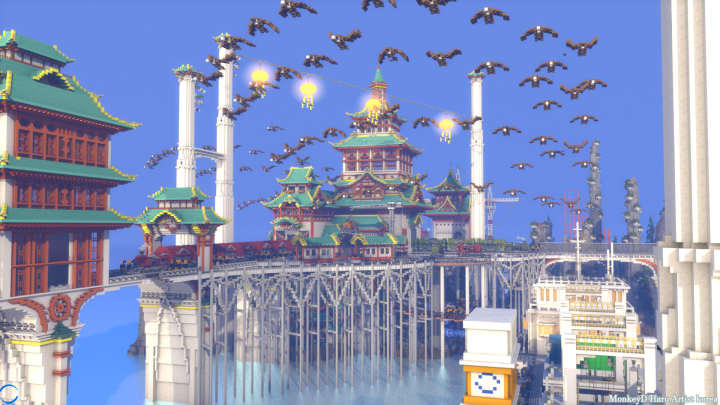 Train of the orient Minecraft Map