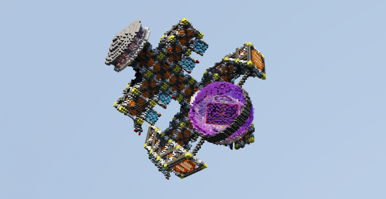 Ooh look shiny space stuff Minecraft Map