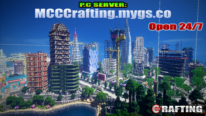 MCC Crafting P.C Server LBS City Los Block Santos Minecraft Server