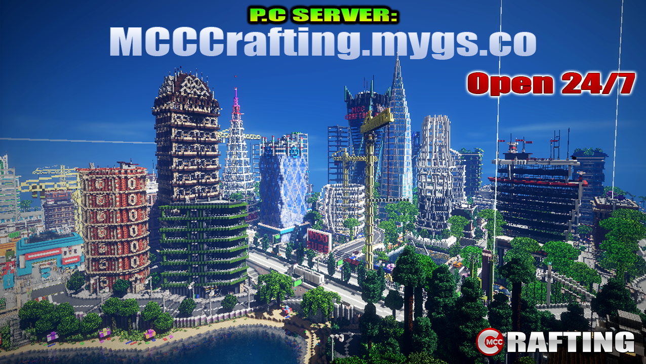 MCC Crafting P.C Server LBS City Los Block Santos Minecraft Server