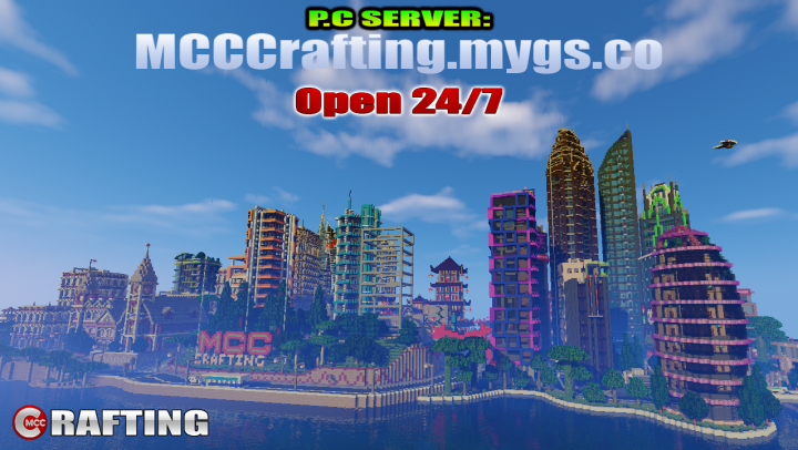 MCC Crafting P.C Server LBS City Los Block Santos Minecraft Server