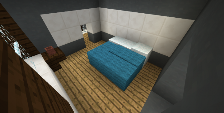 Modern house n°1 furnish Minecraft Map