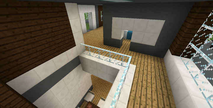 Modern house n°1 furnish Minecraft Map