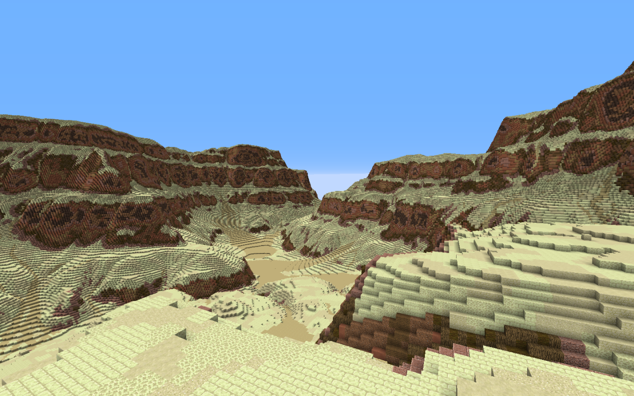 Scorched: [1000 x 1000] Minecraft Map