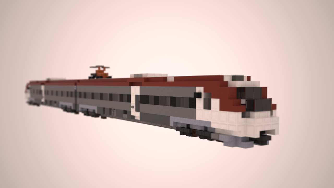Bombardier Regina X55 Commuter Train Minecraft Map
