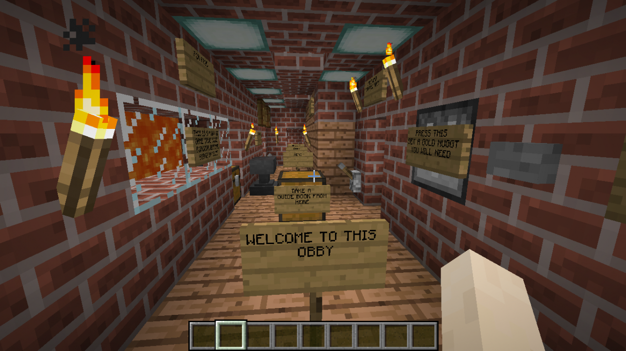 TEAMTDM!!! MINECRAFT OBBY BY AK Minecraft Map