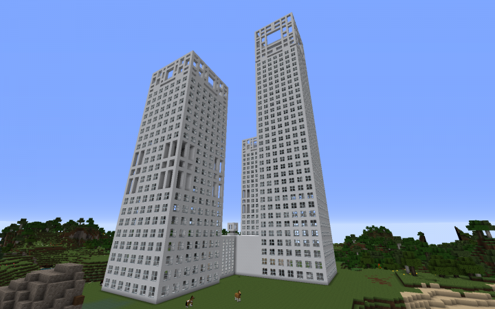 Beijing Yintai Centre Minecraft Map