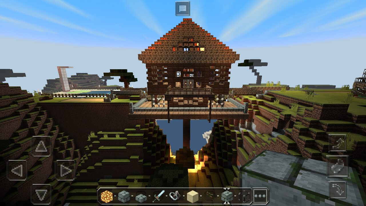 Floating House Minecraft Project