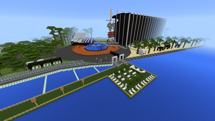 Ultra Music Festival, Bayfront Park (Miami, FL) 2017 Minecraft Map