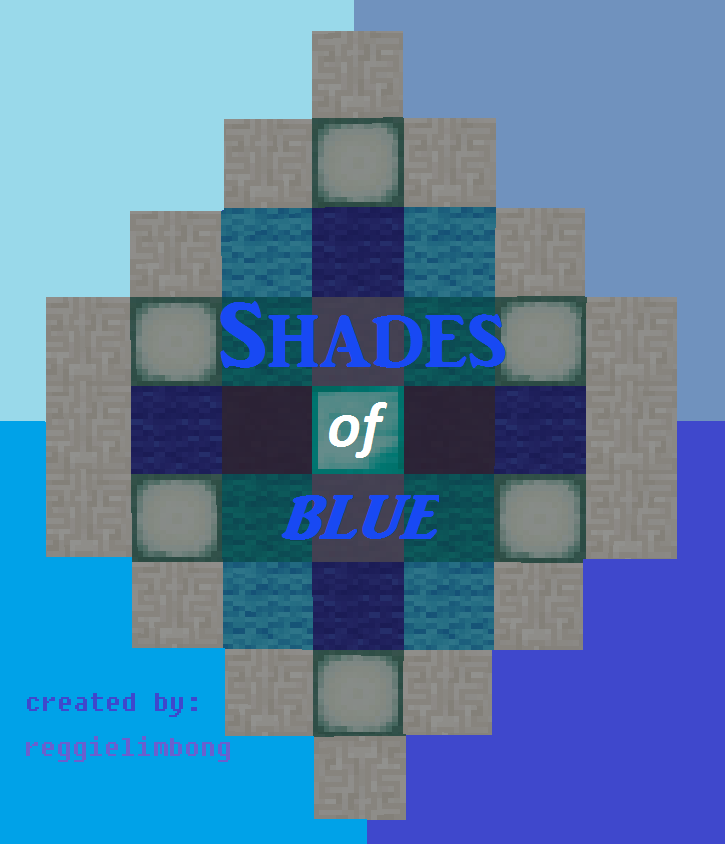 Shades of Blue (A Snapshot 17w14a/1.12 map) Minecraft Map