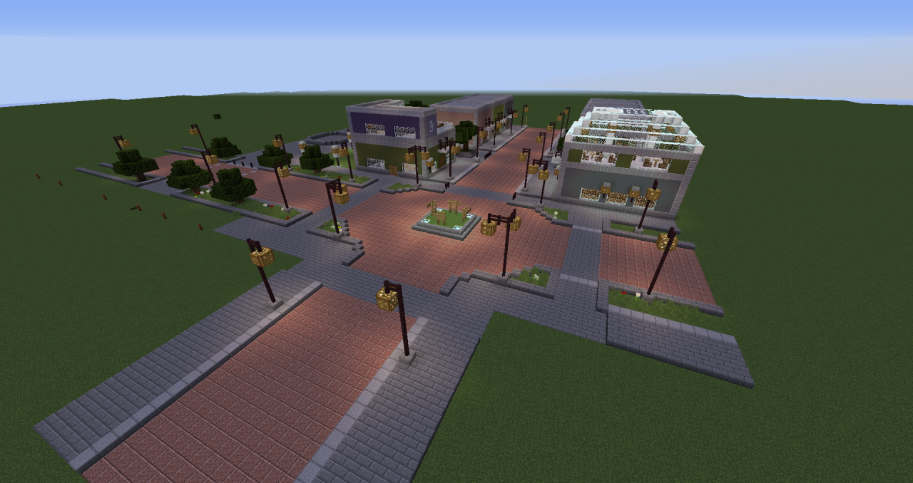 Small Downtown Minecraft Map