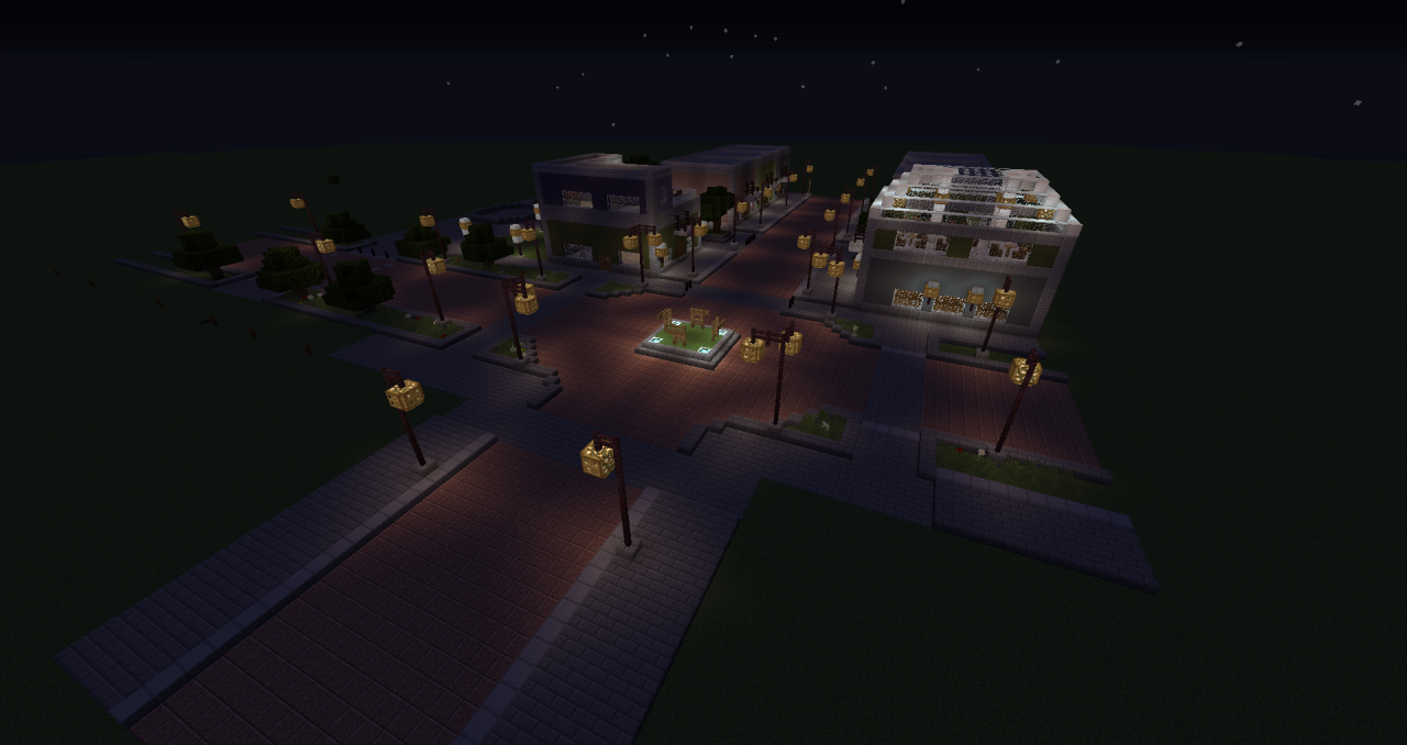 Small Downtown Minecraft Map