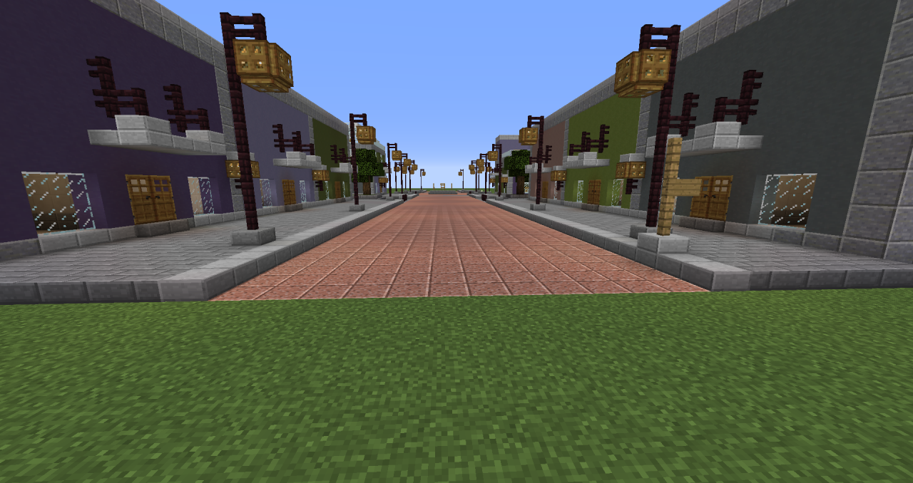 Small Downtown Minecraft Map
