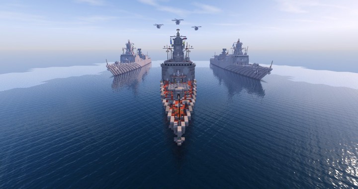 Projet 90s- Class Destroyer Minecraft Map