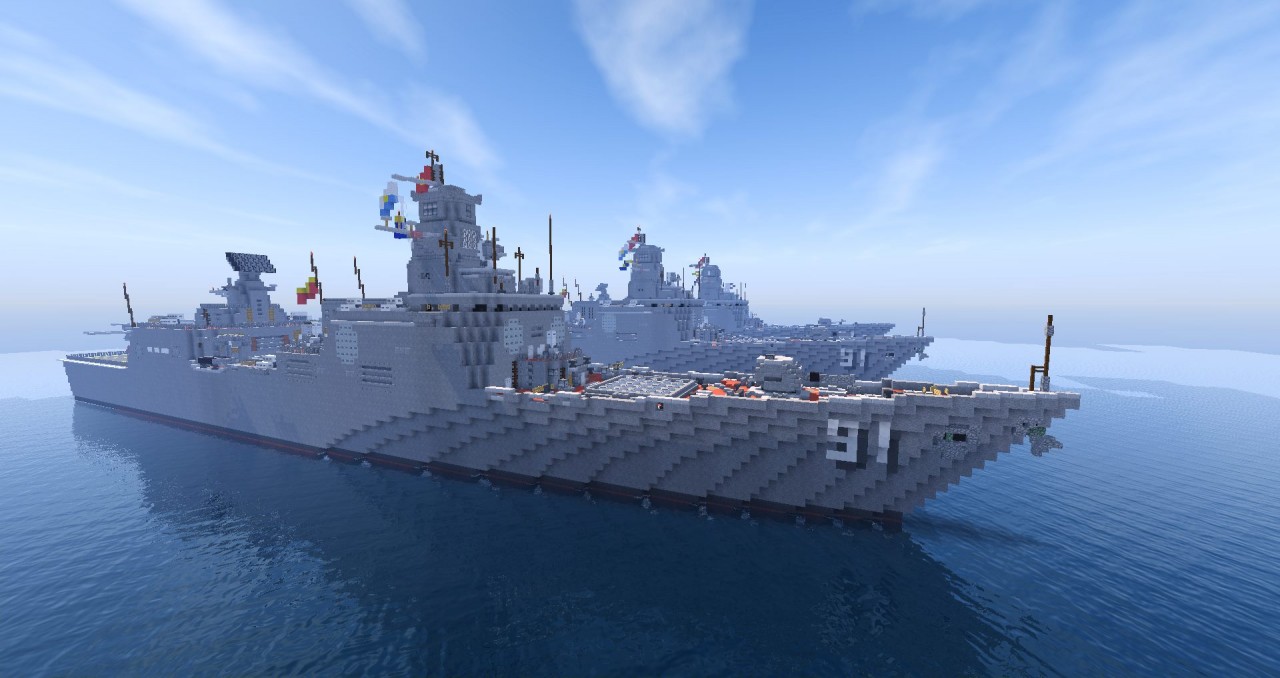 Projet 90s- Class Destroyer Minecraft Map