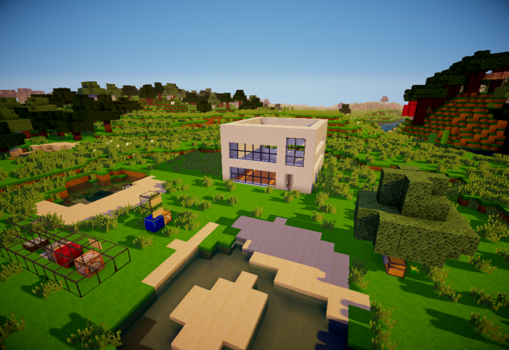 The Smallest Command block/Redstone laboratory Minecraft Map