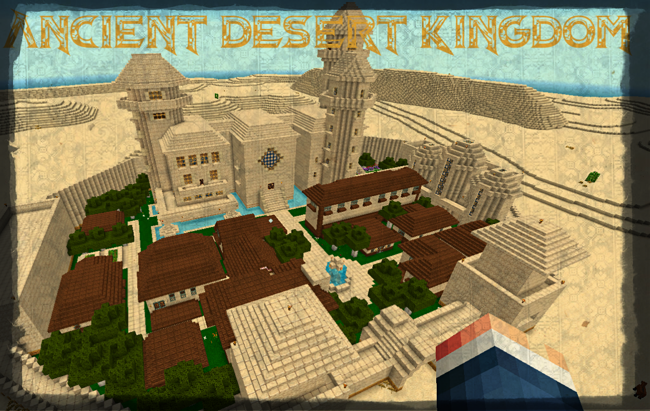 Ancient Desert Kingdom Minecraft Map