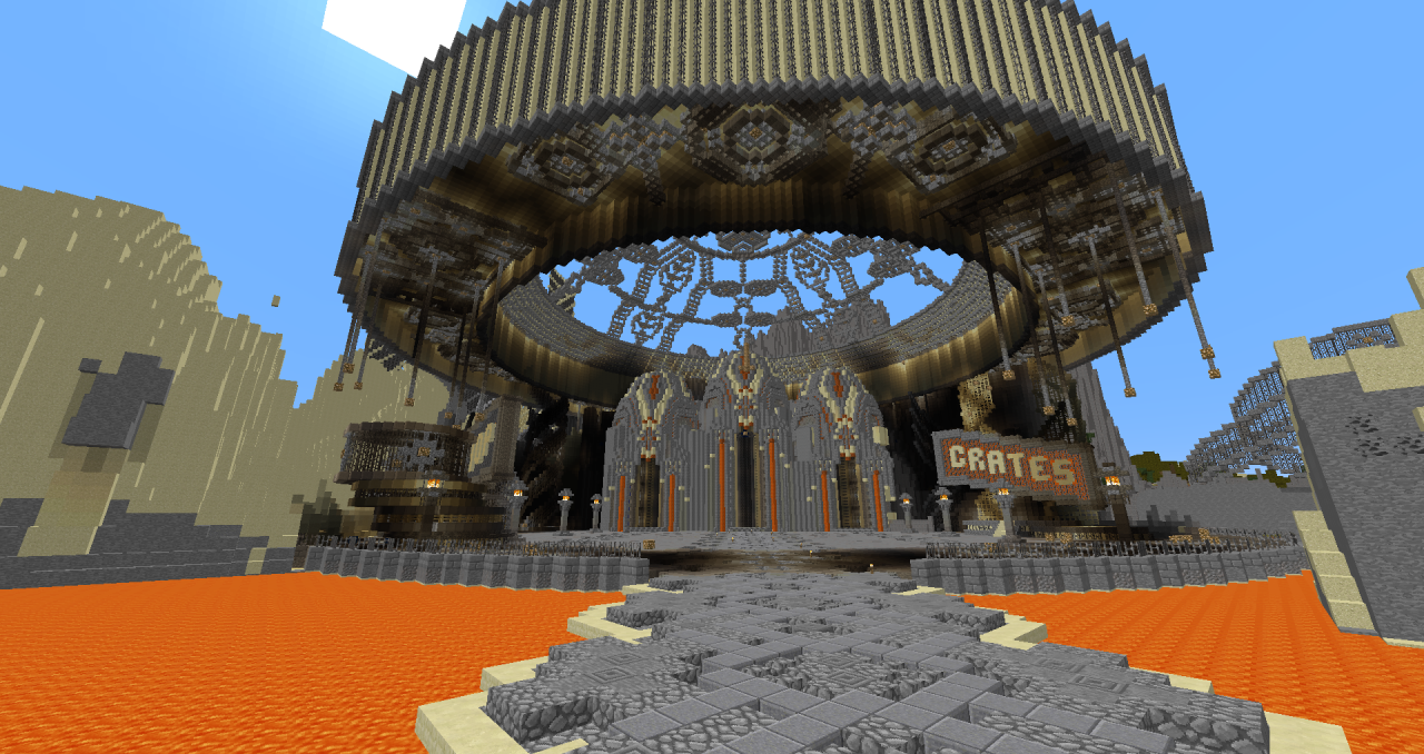 Manic-crafts Factions Server Spawn Minecraft Map