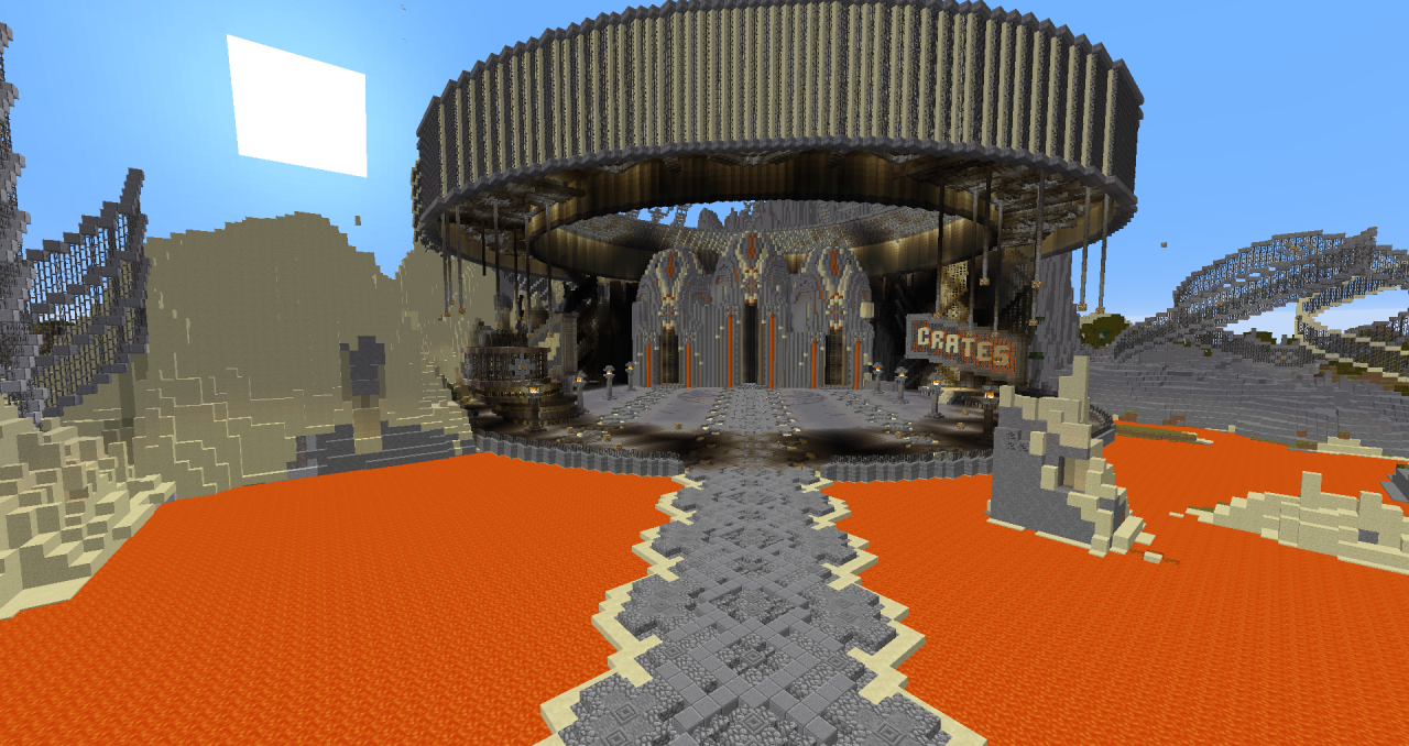 Manic-crafts Factions Server Spawn Minecraft Map