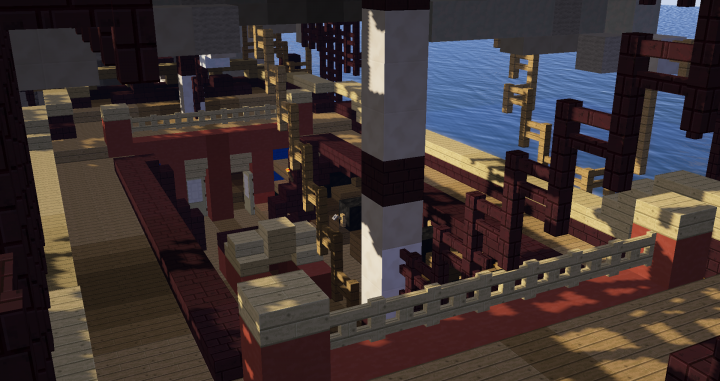 HMS Surprise | Fictive Britannic ship Minecraft Map