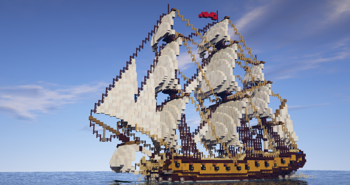 HMS Surprise | Fictive Britannic ship Minecraft Map