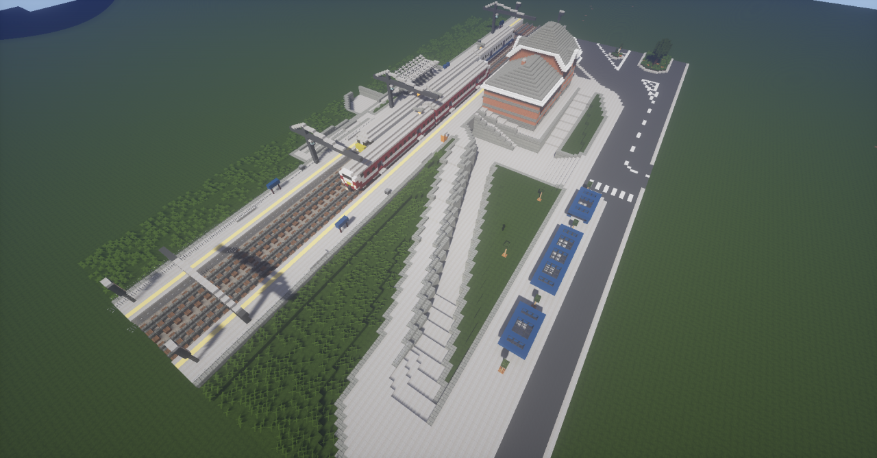 Willebroek Train Station Minecraft Map
