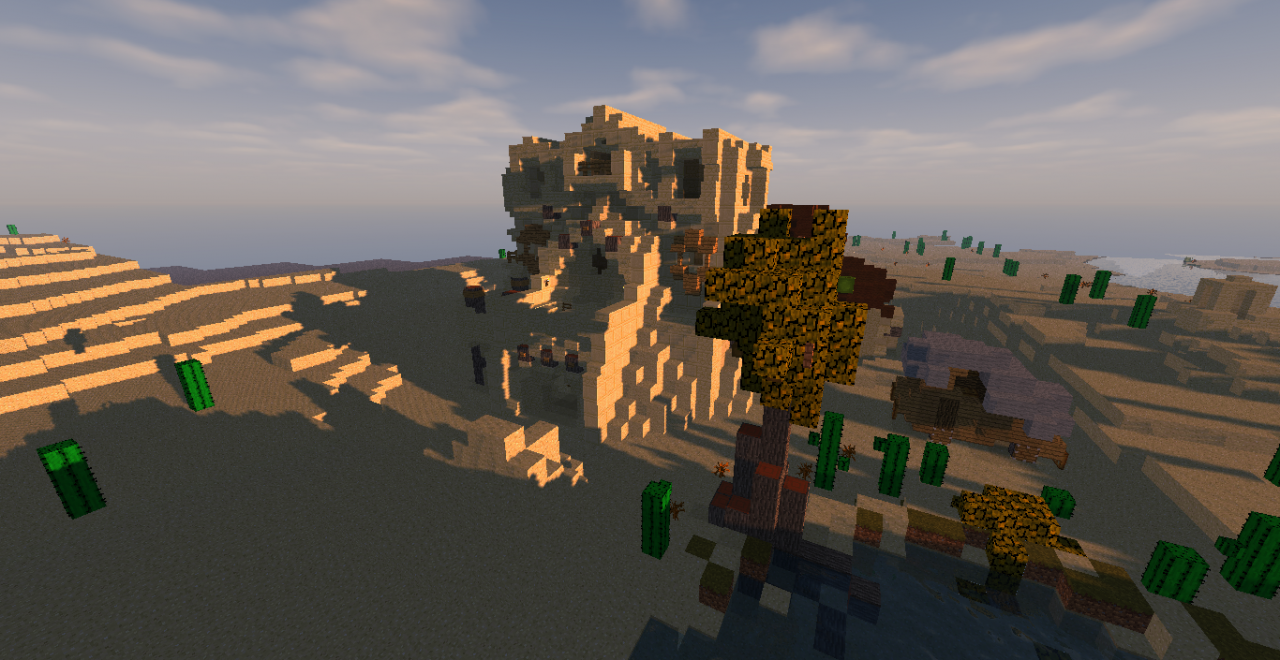 Desert Settlement Minecraft Map
