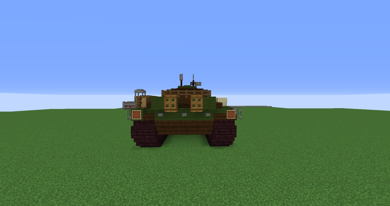 T-90 Main Russian Battle Tank Minecraft Map
