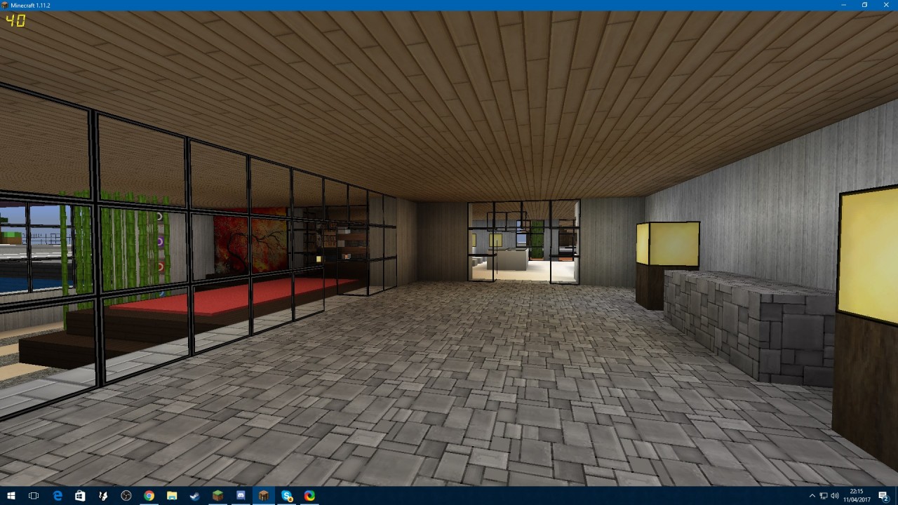 modern house - purple Minecraft Map