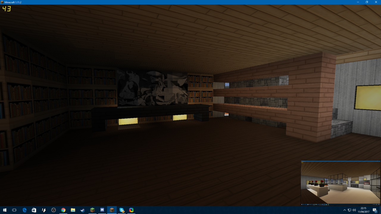 modern house - purple Minecraft Map