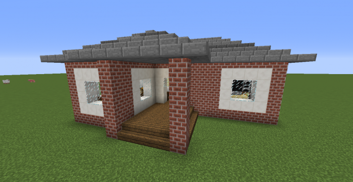Small Brick House Minecraft Map