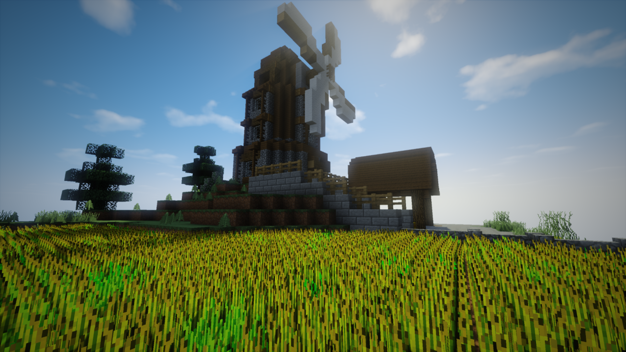 Medieval mill Minecraft Map