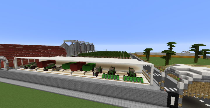Modern Farm Minecraft Map