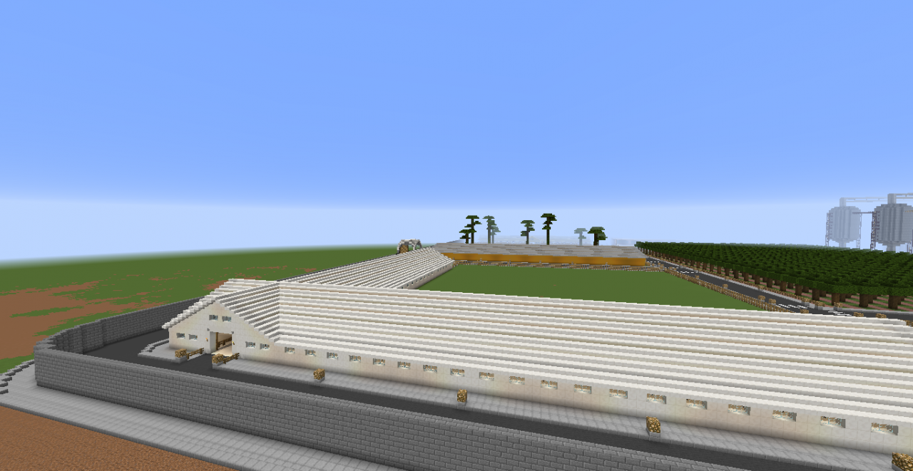 Modern Farm Minecraft Map