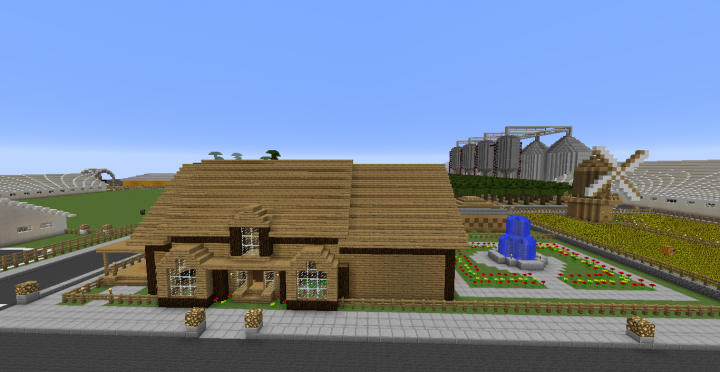 Modern Farm Minecraft Map