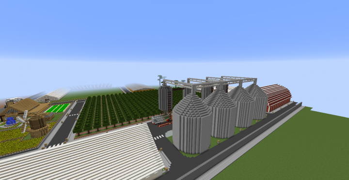 Modern Farm Minecraft Map