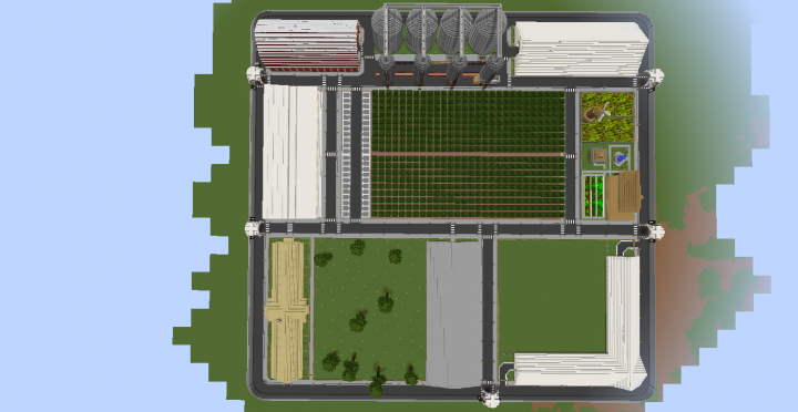 Modern Farm Minecraft Map