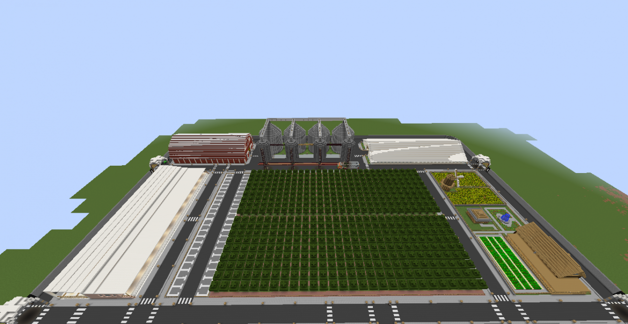Modern Farm Minecraft Map