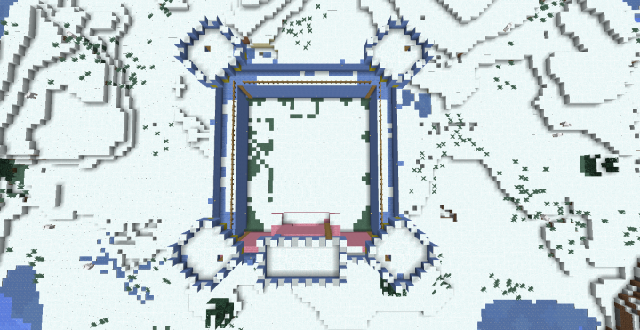 Pink Castle Minecraft Map