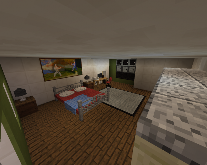[1.8.9] Minecraft Bedroom Modded Minecraft Map