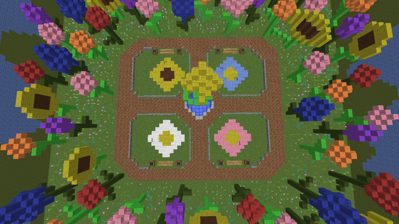 Find The Button Map - HARD! Minecraft Map