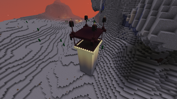 desert base Minecraft Map