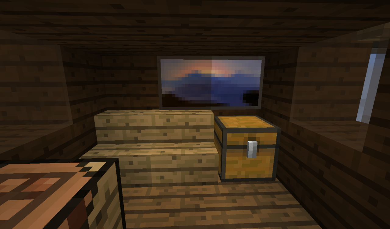 hot air balloon house Minecraft Map